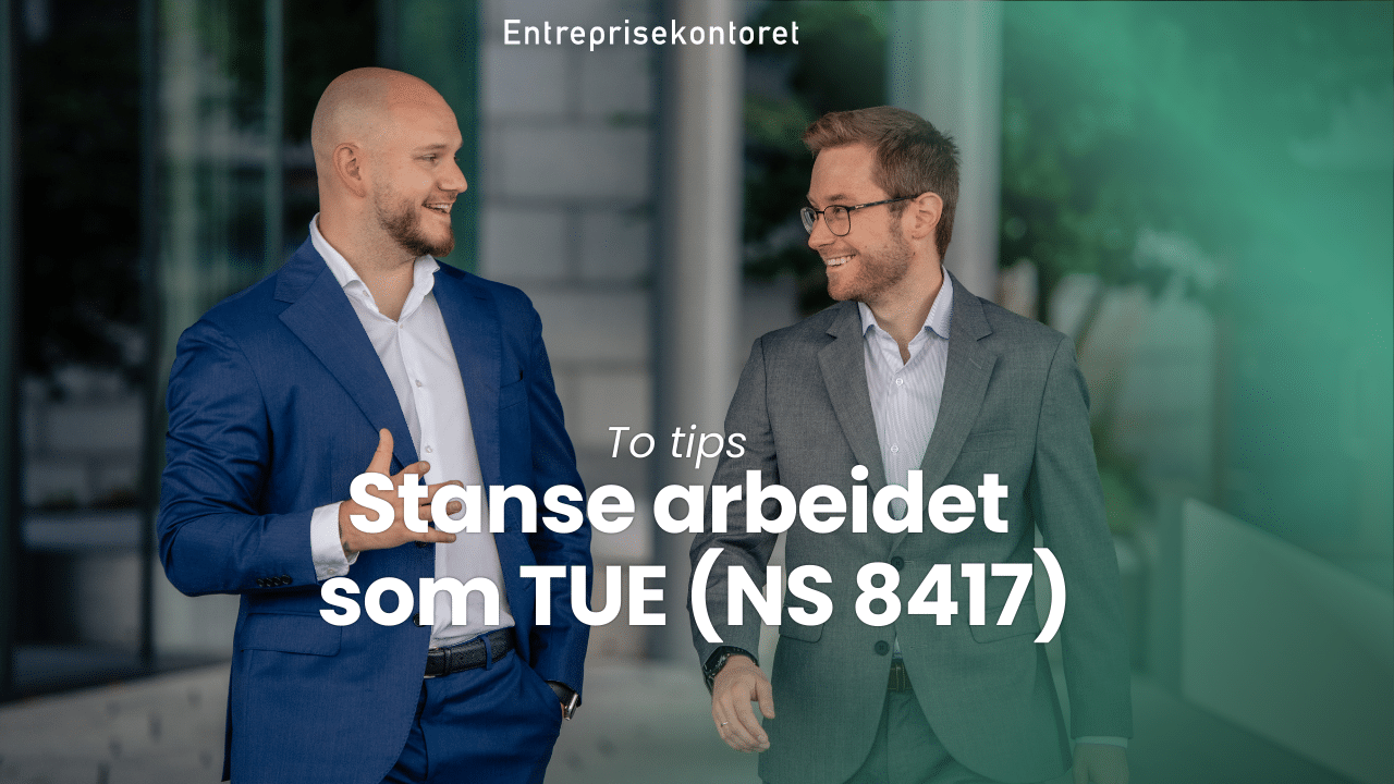2 tips dersom du skal stanse arbeidet ved manglende betaling (NS 8417) - Entreprisekontoret